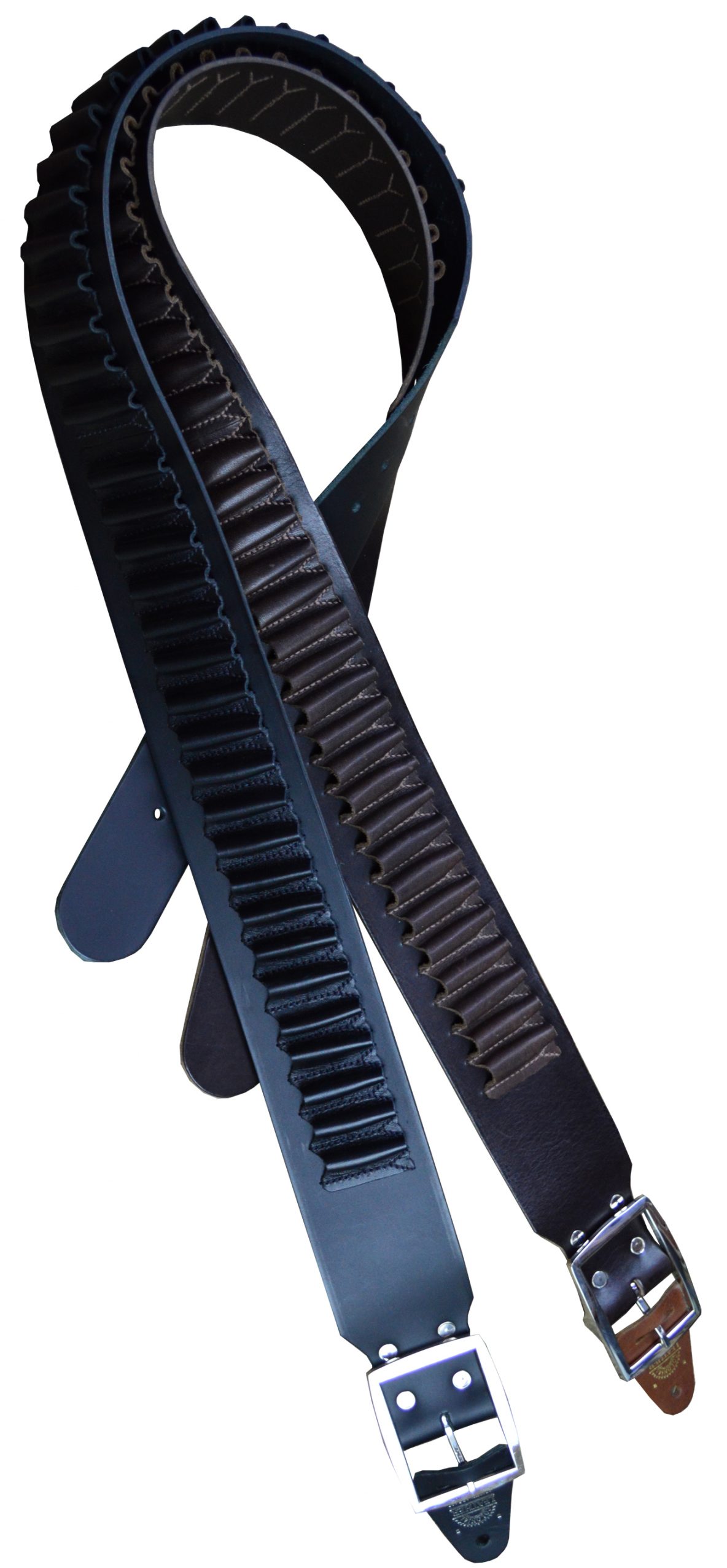 22-250 & 30-30 Caliber Belt - Heavy Weight Leather with a Boot Leather ...